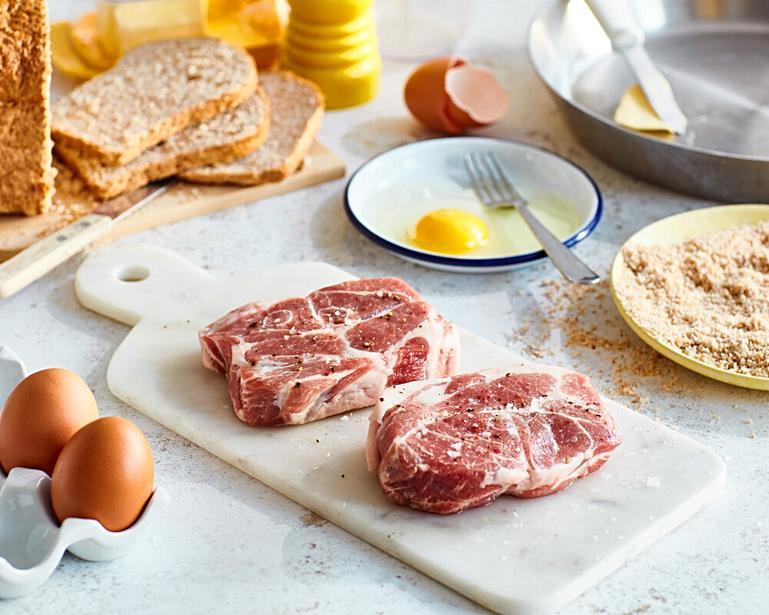 Pork Rib-Eye Steaks, Pack of 2 (400g) | Field & Flower Meat