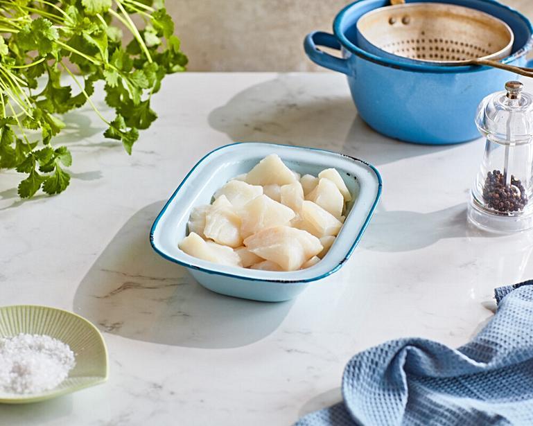 Diced White Fish Mix (340g) - Field & Flower Fishmonger