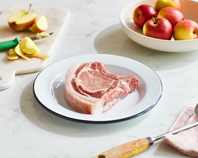 Large Pork Rib Chop (396g) | field&flower Meat