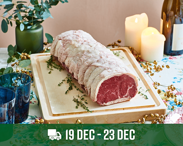 Ruby Red Devon Rolled Sirloin Christmas