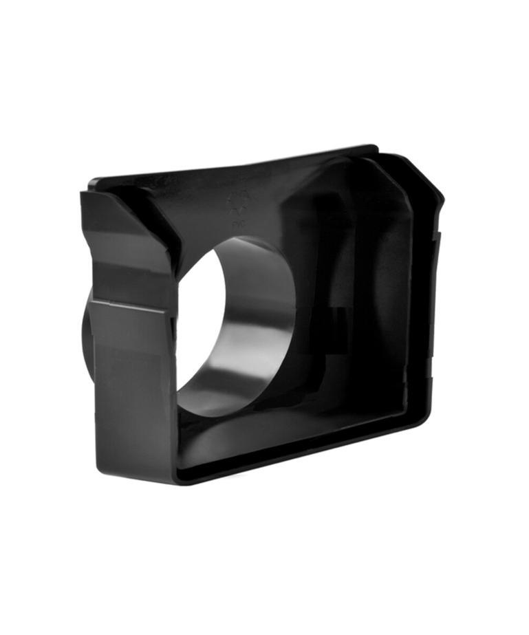 Dural U-Drain Pro 105mm Wide Horizontal Drain Support DN 40 Black ...