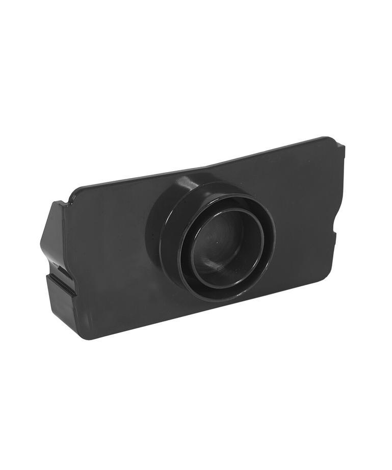 Dural U-Drain Pro 105mm Wide Horizontal Drain Support 30/40mm Black ...