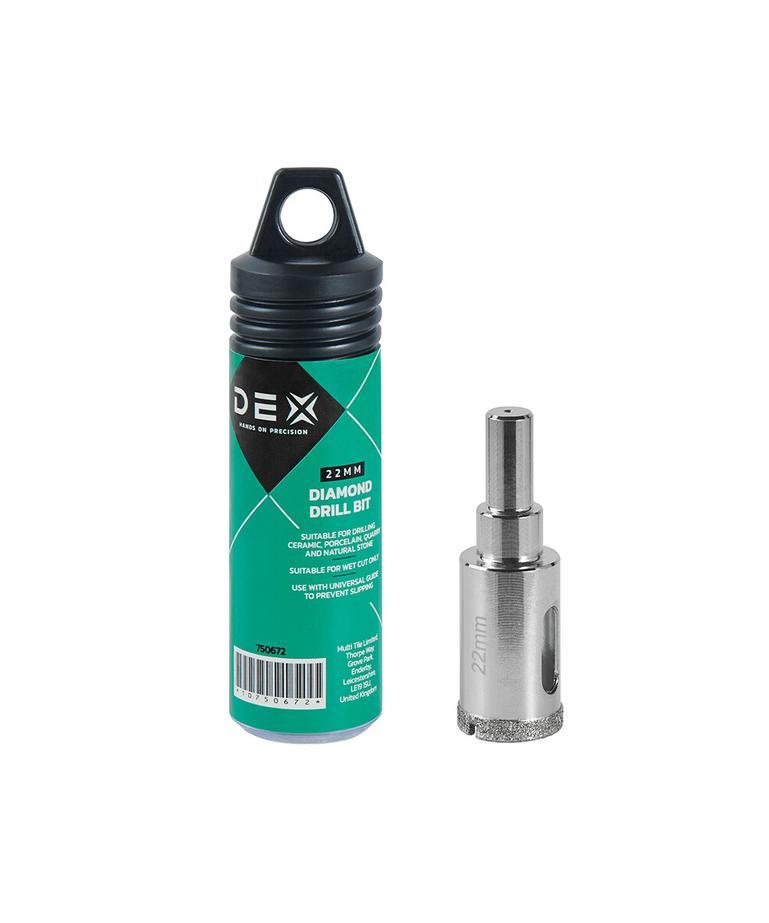 DEX Diamond Porcelain Drill Bit 22mm | Topps Tiles