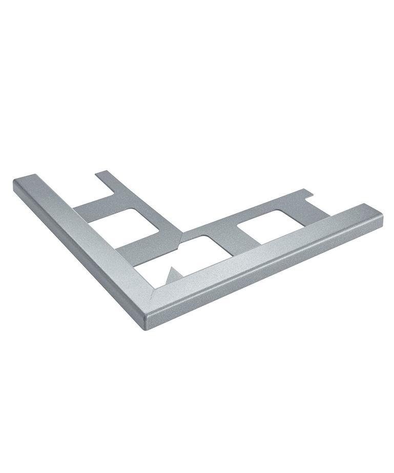 Outdoor Cement Grey Box Corner Trim | Topps Tiles