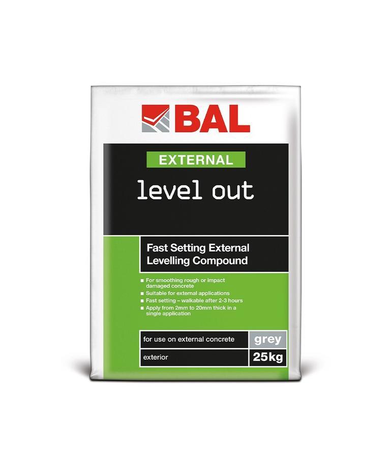 BAL Level Out External Levelling Compound 25kg | Topps Tiles