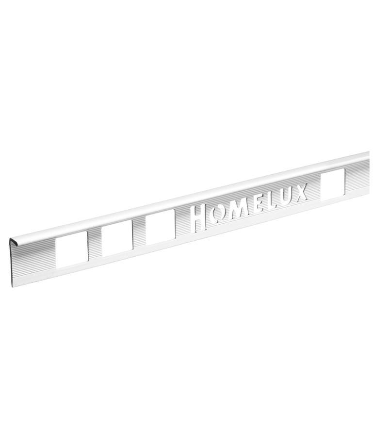 Straight Edge PVC White 6mm Trim | Topps Tiles