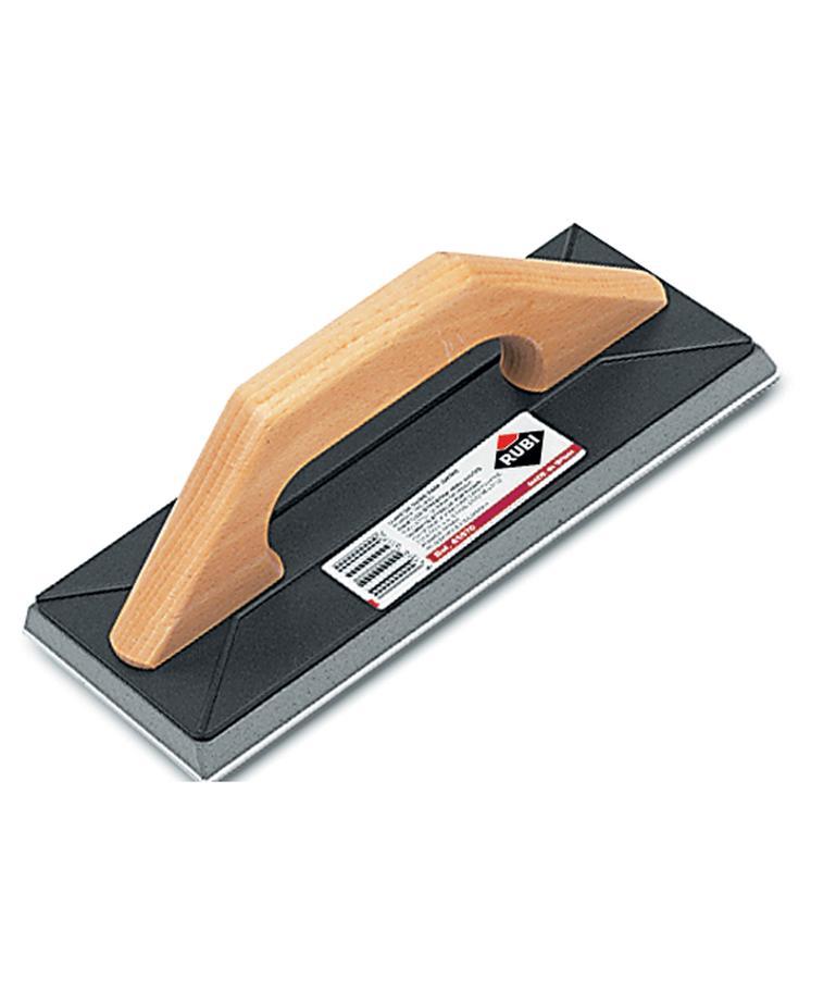 RUBI Rubber Grout Float Wooden Handle | Topps Tiles