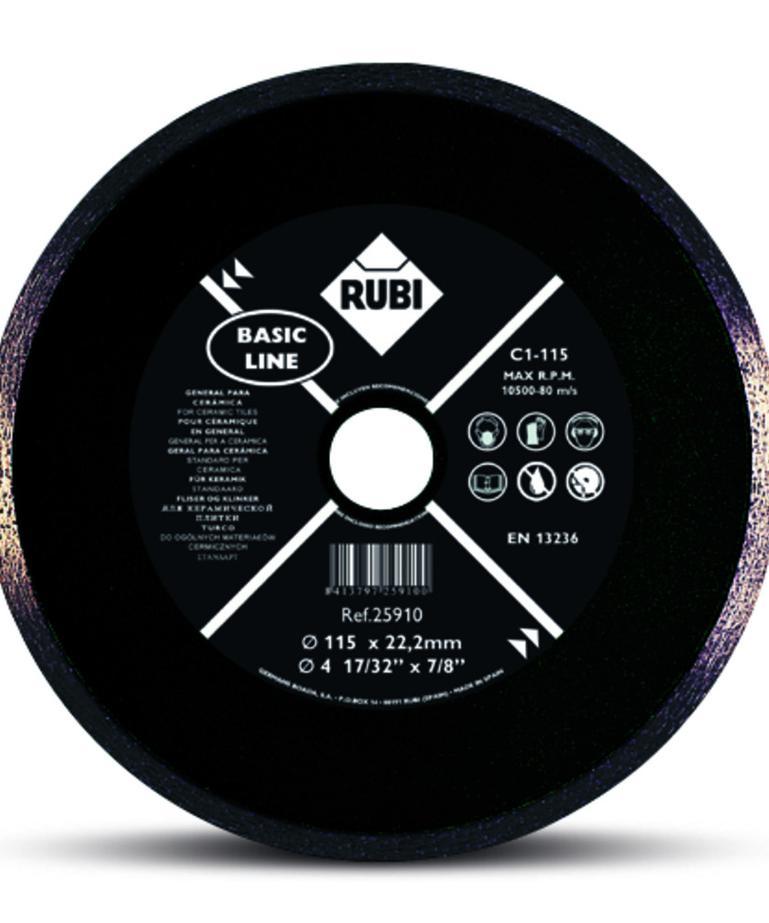RUBI Diamond Blade C115 Dry | Topps Tiles