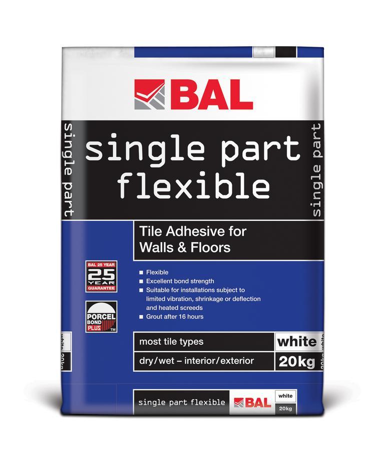BAL Single Part Fastflex White | Topps Tiles