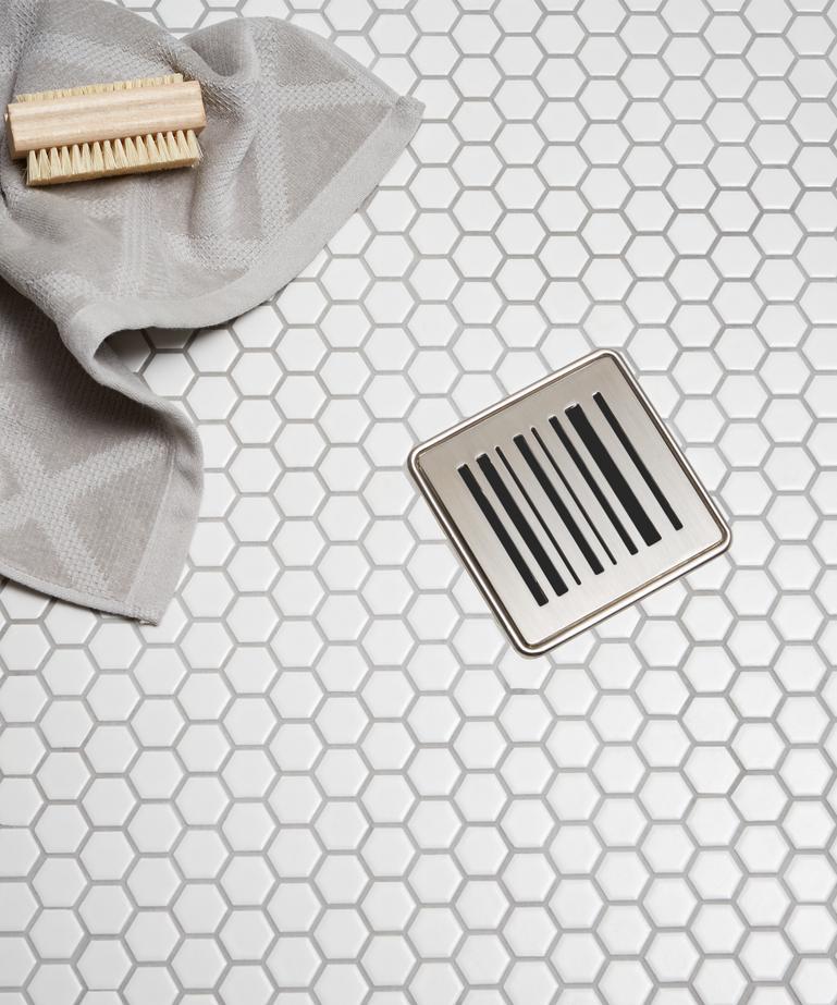 Barcode Square Grate | Topps Tiles