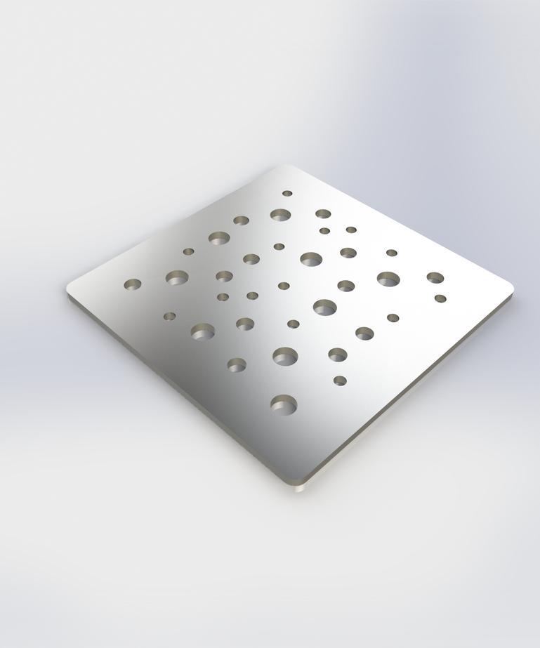 Bubbles Square Grate | Topps Tiles
