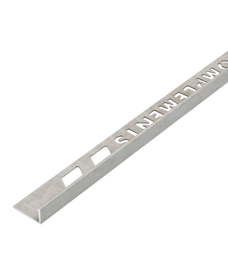 Complements™ Mora Ash Straight Edge 10mm Trim | Topps Tiles