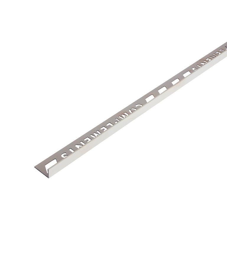 Complements™ Marble Ivory Straight Edge 10mm Trim | Topps Tiles