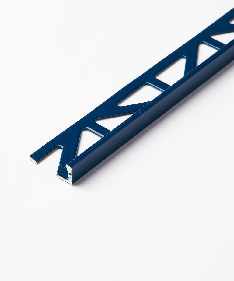 Matrix® Heritage Blue Straight Edge 10mm Trim | Topps Tiles