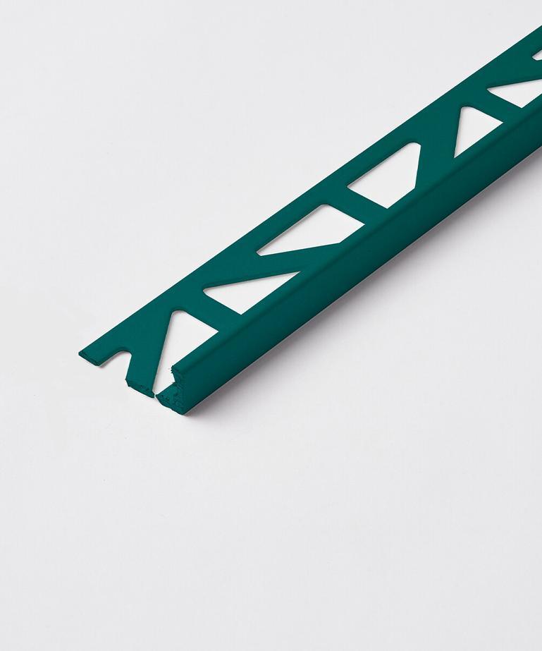 Matrix® Ocean Teal Straight Edge 10mm Trim | Topps Tiles