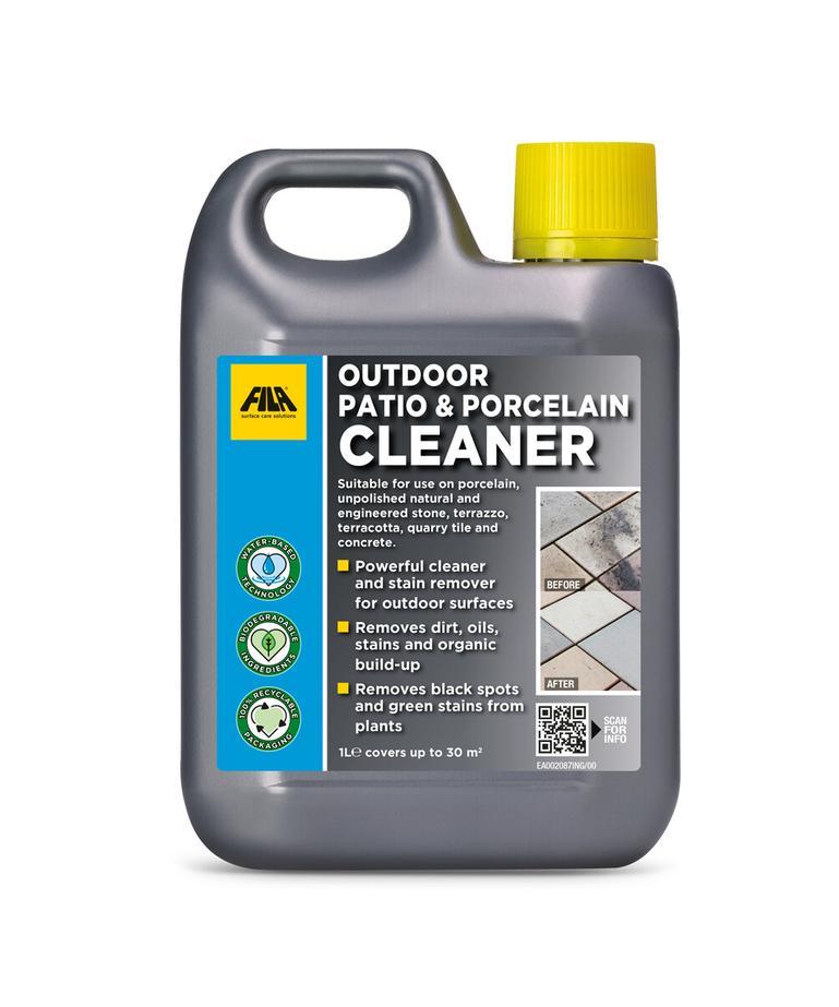 Fila Outdoor Patio and Porcelain Cleaner 1ltr | Topps Tiles