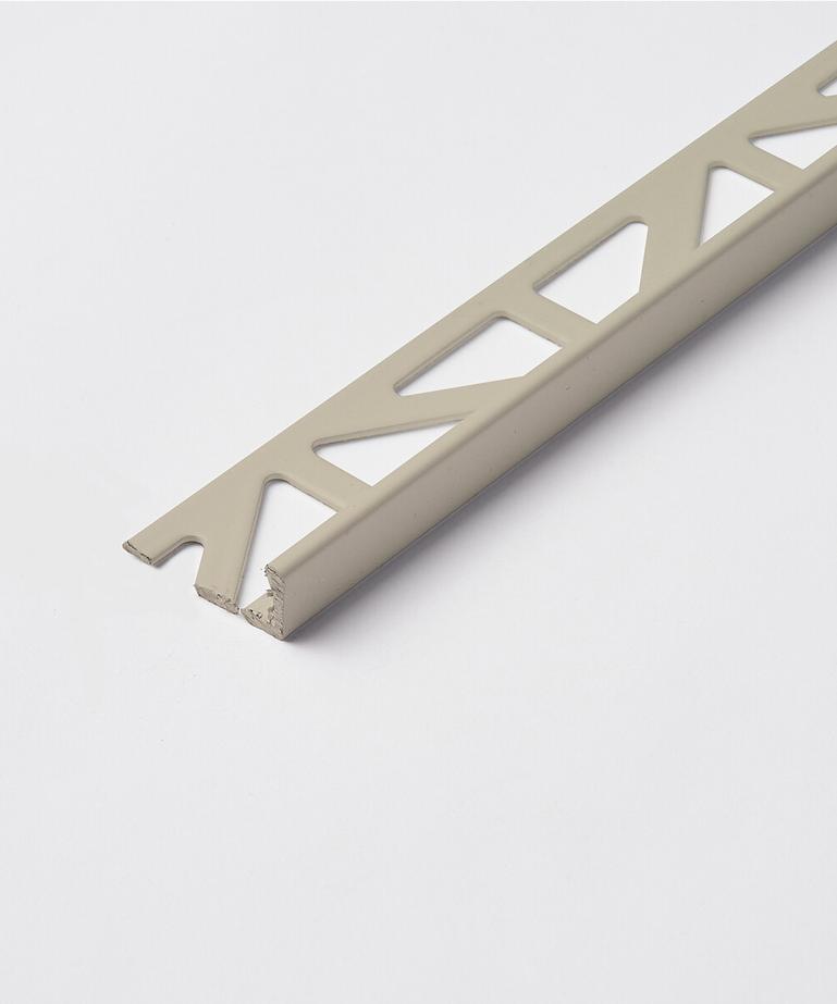 Matrix® Pebble Beige Straight Edge 10mm Trim | Topps Tiles