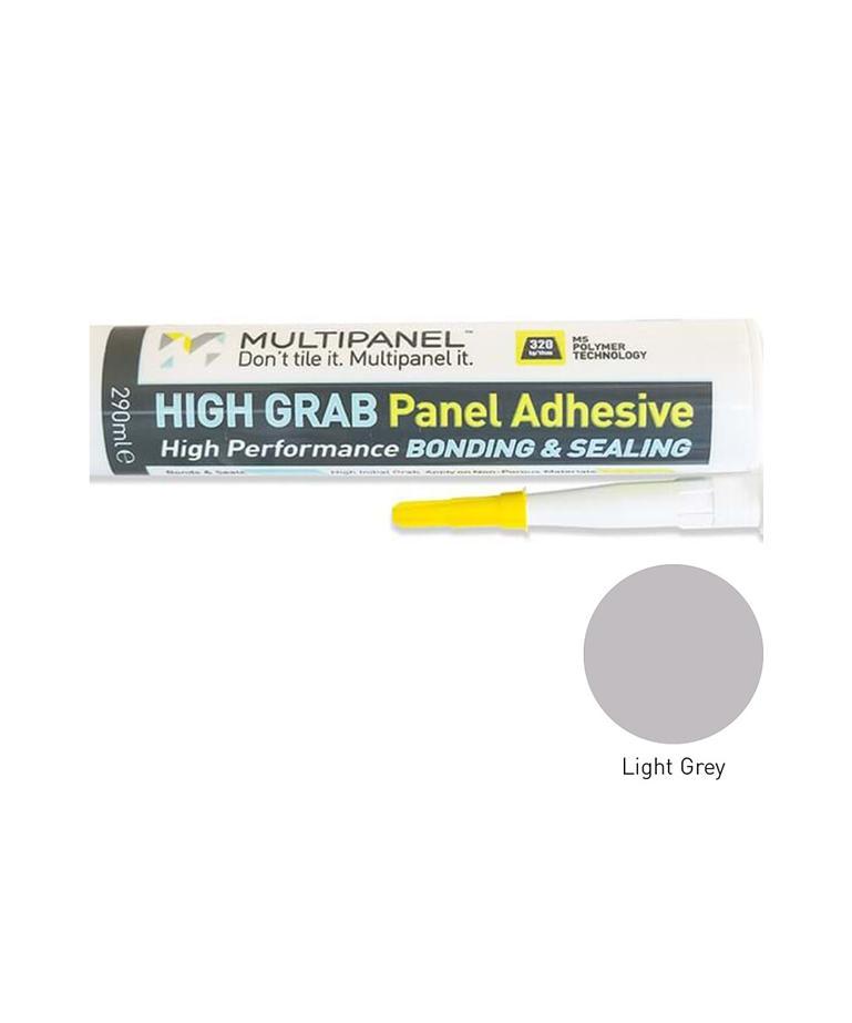 Multipanel Silicone Light Grey 310ml | Topps Tiles