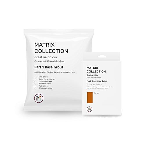 Matrix® Grout Orange 2.5kg | Topps Tiles