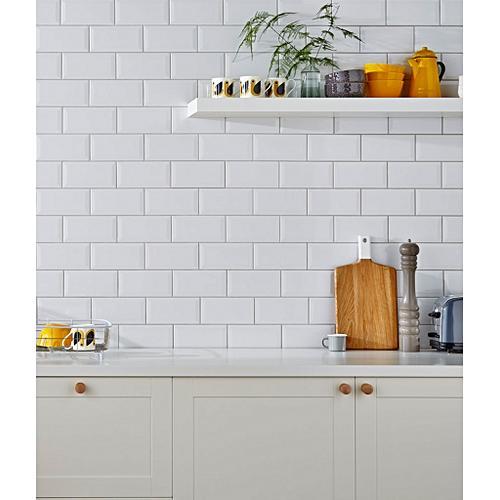 White Metro Tiles | Wall Tiles | Topps Tiles