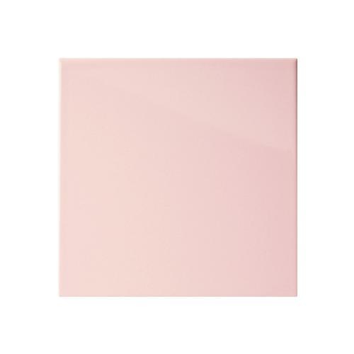 Matrix® Blossom Pink Gloss Tile (14.8cm x 14.8cm) | Topps Tiles