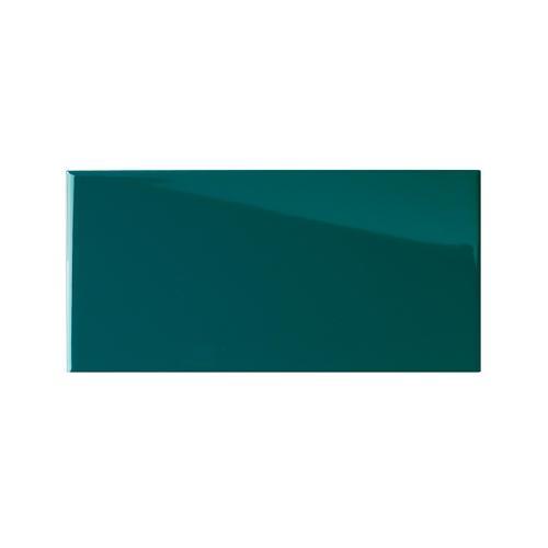 Matrix® Ocean Teal Gloss Tile (9.8cm x 19.8cm) | Topps Tiles