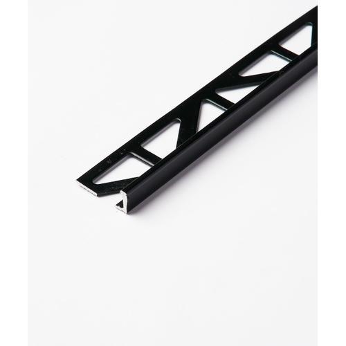 Matrix® Black Straight Edge 10mm Trim | Topps Tiles