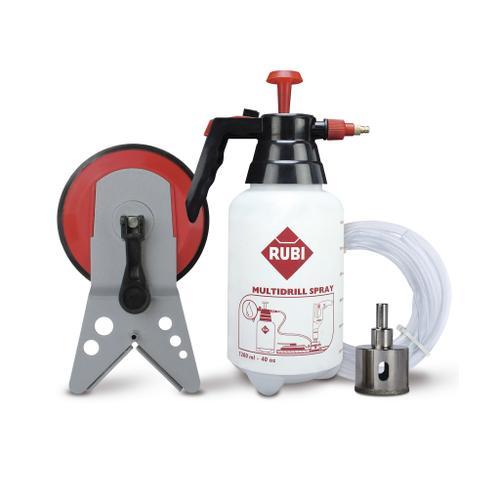 RUBI Drill Bit Kit 35mm Plus Guide Plus Tank | Topps Tiles