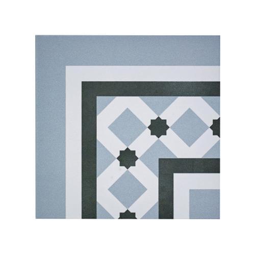Statements™ Henley™ Ice Corner Tile | Topps Tiles