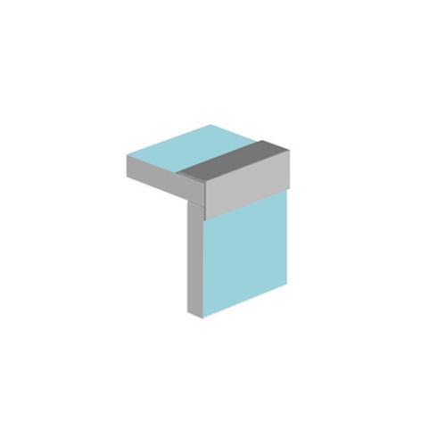 Multipanel Angle Profile White 2.45m | Topps Tiles