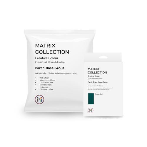 Matrix® Grout Ocean Teal 2.5kg | Topps Tiles