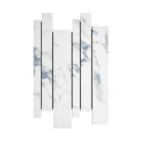 Torrano™ Blue Linear Mosaic Tile | Topps Tiles