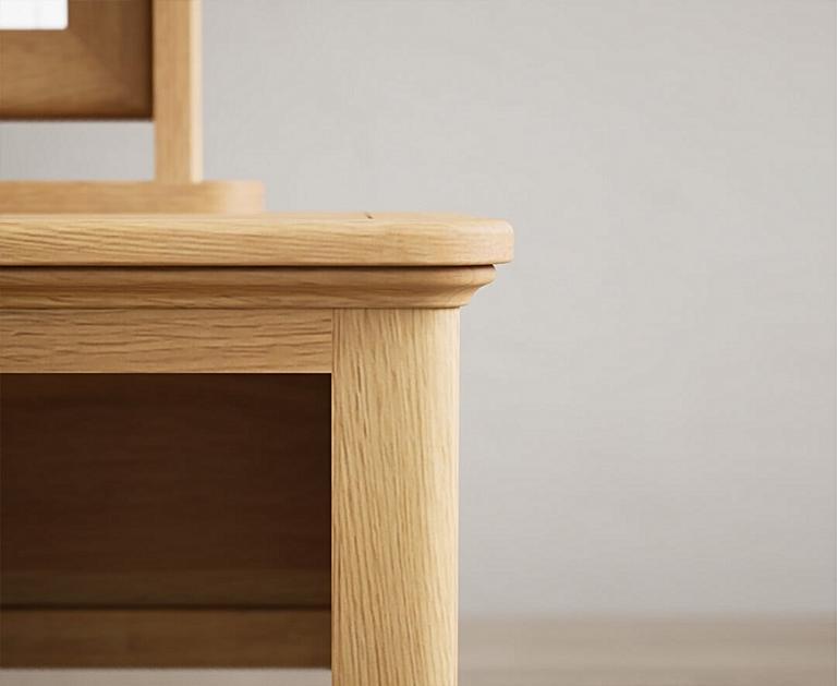 Cambridge Solid Oak Dressing Table Set | Oak Furniture Supertore