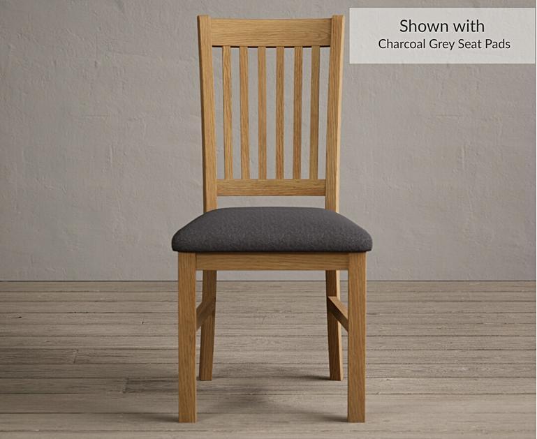 Extending Warwick Solid Oak Dining Table with Warwick Chairs | Oak ...