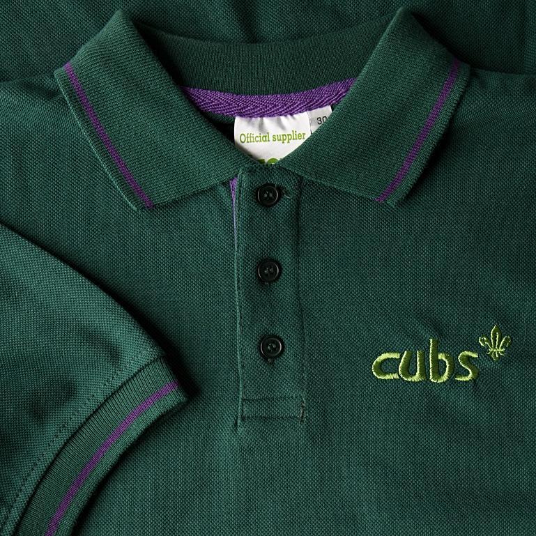 Cub Scouts Official Polo Shirt Green Uniforms
