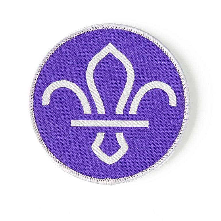 FDL Fleur de Lis Woven Fun Badge Accessories