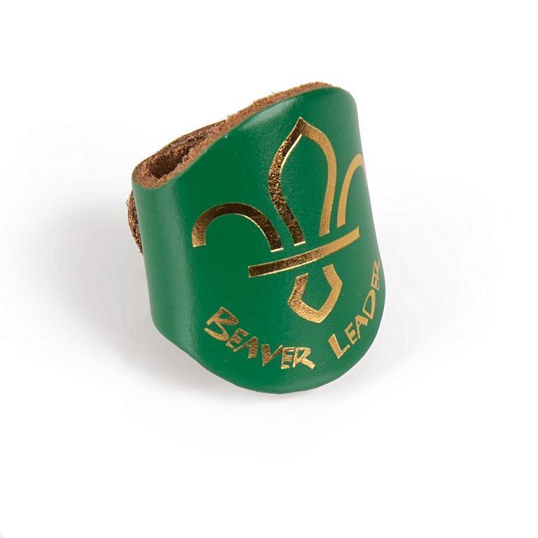 Beaver Scouts Leader Leather Woggle Variety of Colours Accessories
